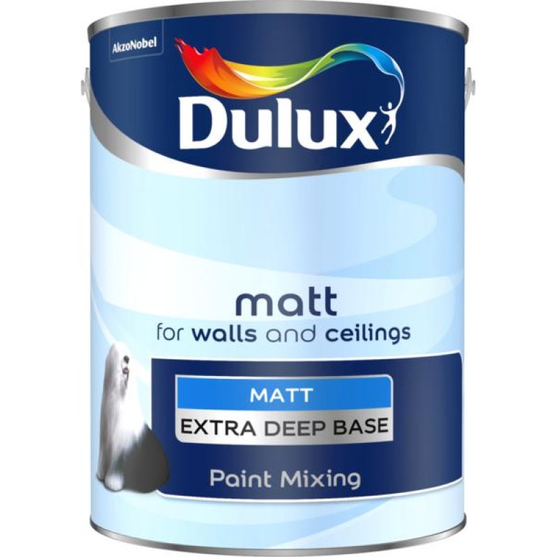 5L DULUX MATT EMULSION EXTRA BASE MIXED COLOUR | AAA Decorating